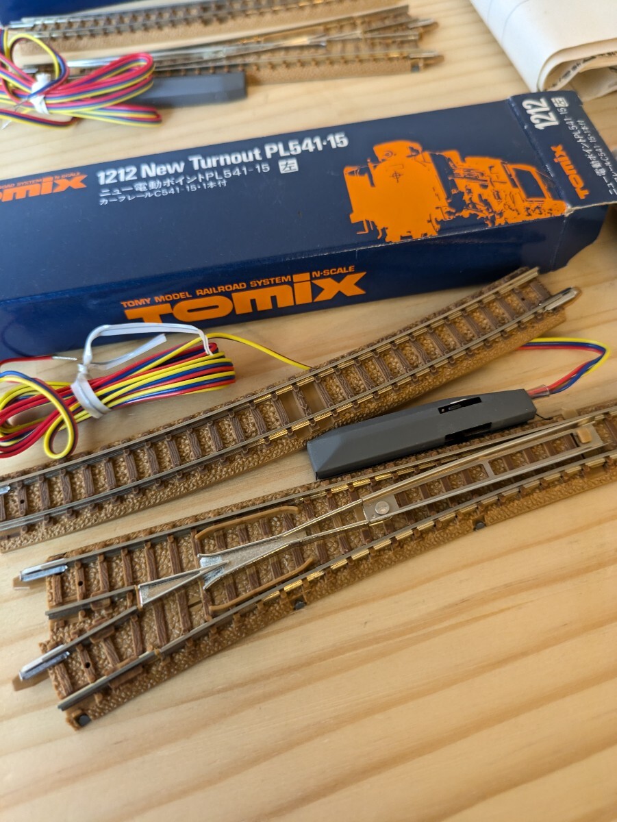 【やや傷や汚れあり】 n21【 TOMIX トミックス カーブレール】ニュー電動ポイントPL541-15 左 カーブレールC541-15 2セット 送料¥230の落札情報詳細 - Yahoo ...