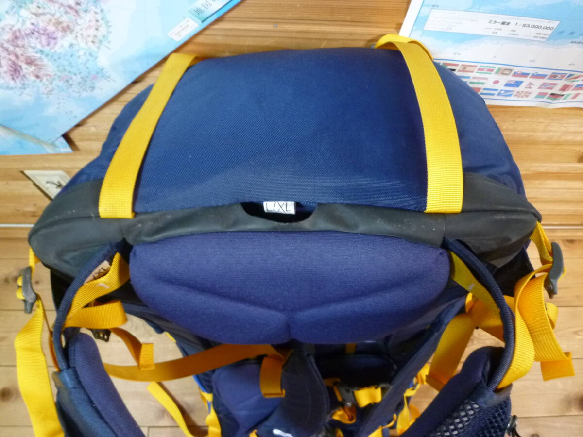 【目立った傷や汚れなし】★即決激安処分★送料無料★使用一回★美品★ノースフェイス NM61303 ￥33600-Conness 70（コンネス70）size L/XK 背面長45-53cmの ...