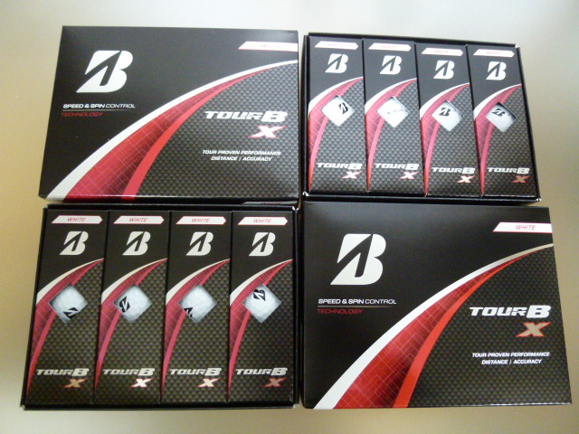 【未使用】 4ダース！2024年/最新 ブリヂストン New TOUR B X/ホワイト”B”マーク！新品/正規日本仕様【ツアー BX/WH/タイガーウッズ】の落札情報詳細 - Yahoo ...