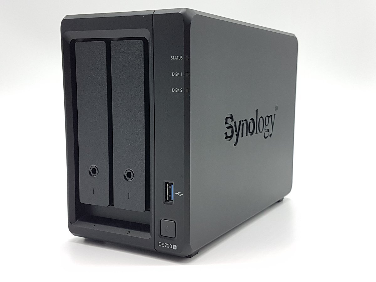 【やや傷や汚れあり】【ジャンク品】Synology DS720+ /400 GB(NVMe) + 2 TB(HDD)×2 /2ベイディスクステーションの落札情報詳細 - Yahoo ...