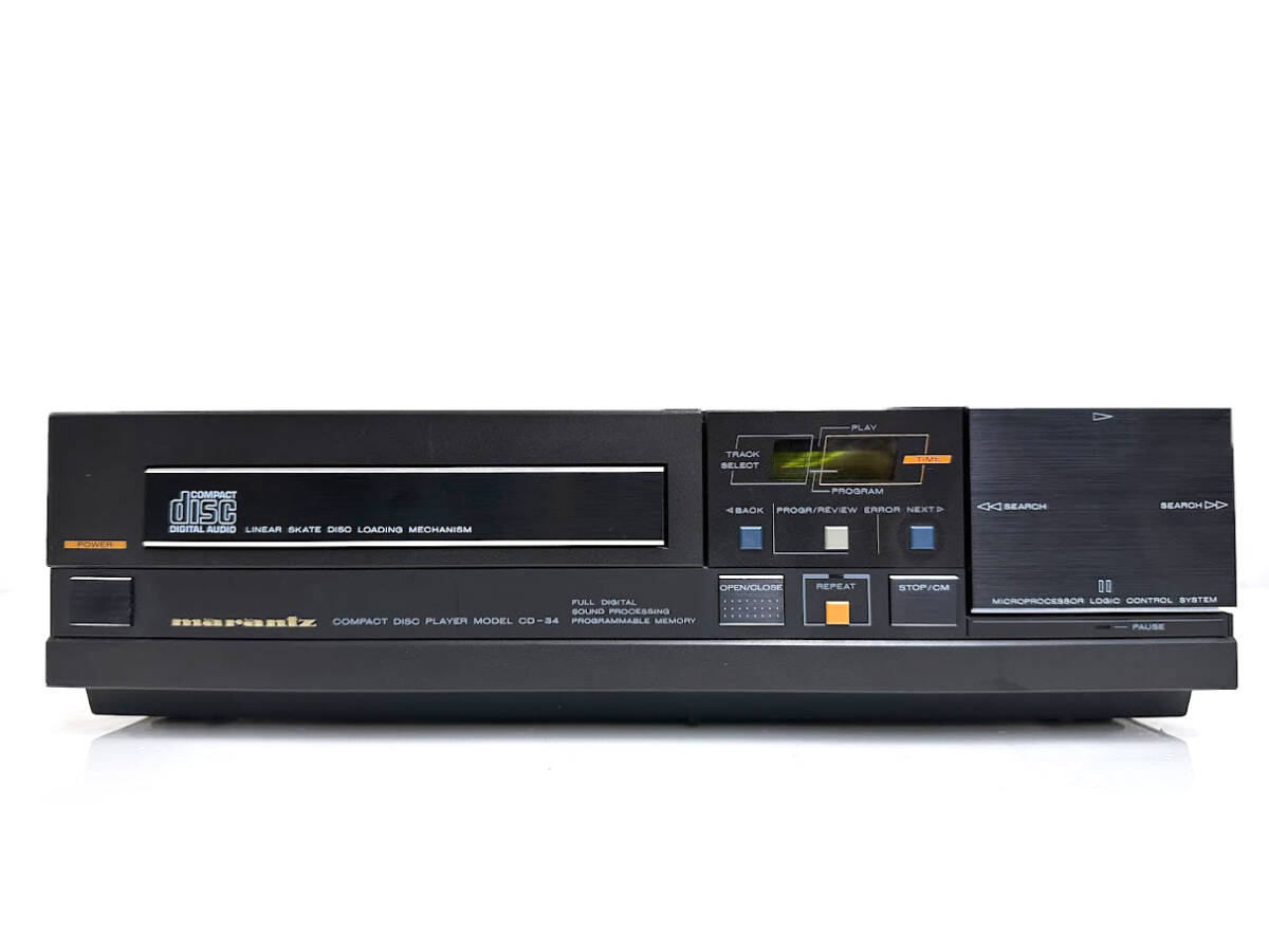 【目立った傷や汚れなし】698【売切り】MARANTZ マランツ CD34(F) CDプレーヤー 本体のみ 通電OK ジャンクの落札情報詳細 ...