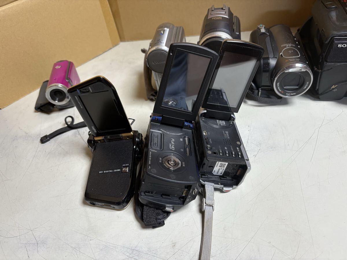【傷や汚れあり】K1996/ SONY CCD-TR55/HDR-HC3/DCR-PC300/Canon DM-IXY DV/JVC GZ ...