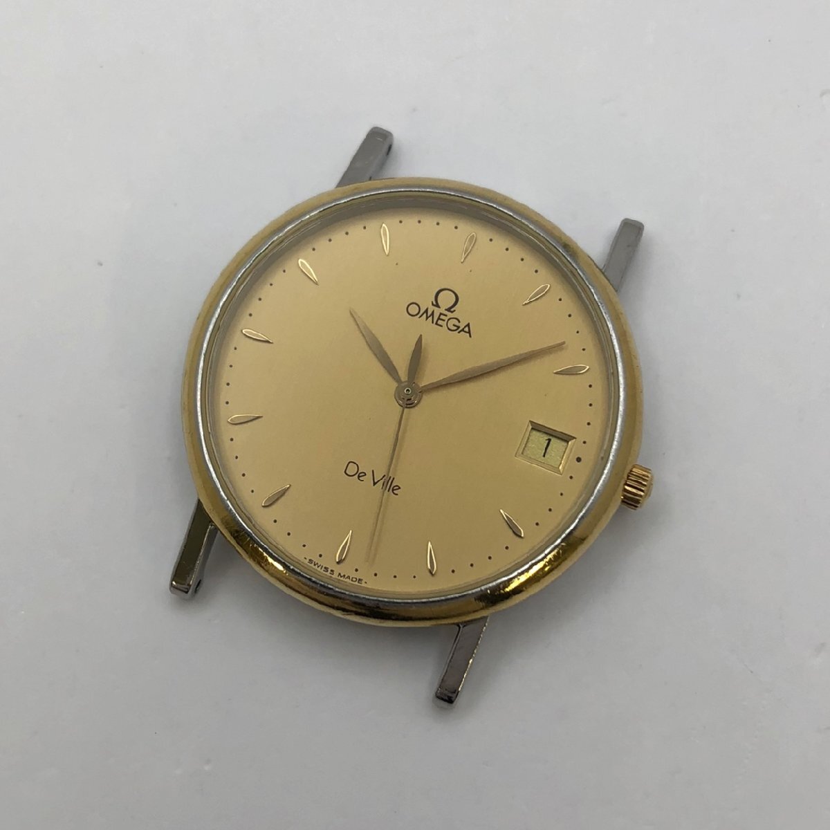 【やや傷や汚れあり】||【売り切り】OMEGAオメガ Deville デビル クォーツ ゴールドカラー ゴールド文字盤 レディースの落札情報詳細 - Yahoo!オークション落札価格検索 オークフリー