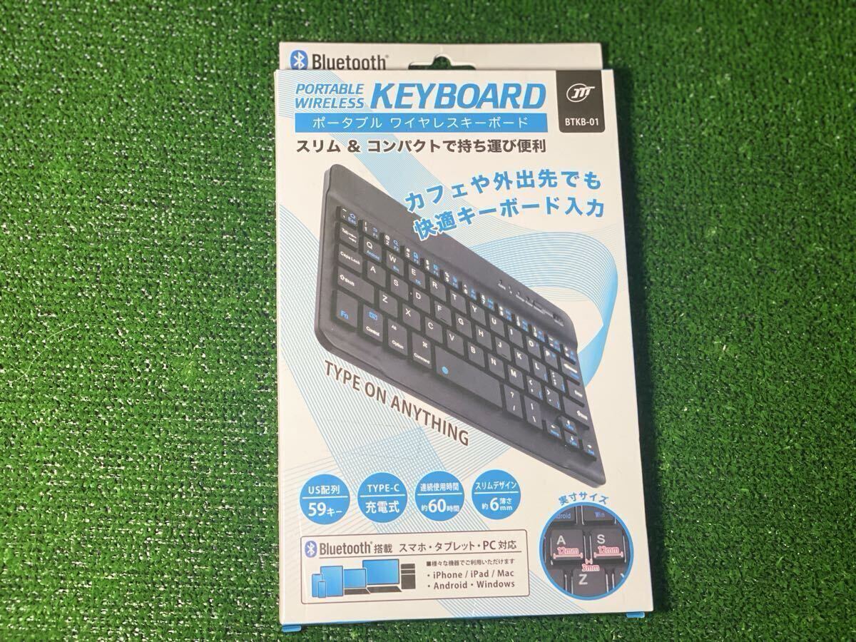 【未使用に近い】Bluetooth キーボード type-Cケーブル付属 日本トラストテクノロジー BTKB-01の落札情報詳細 - Yahoo!オークション落札価格検索 オークフリー