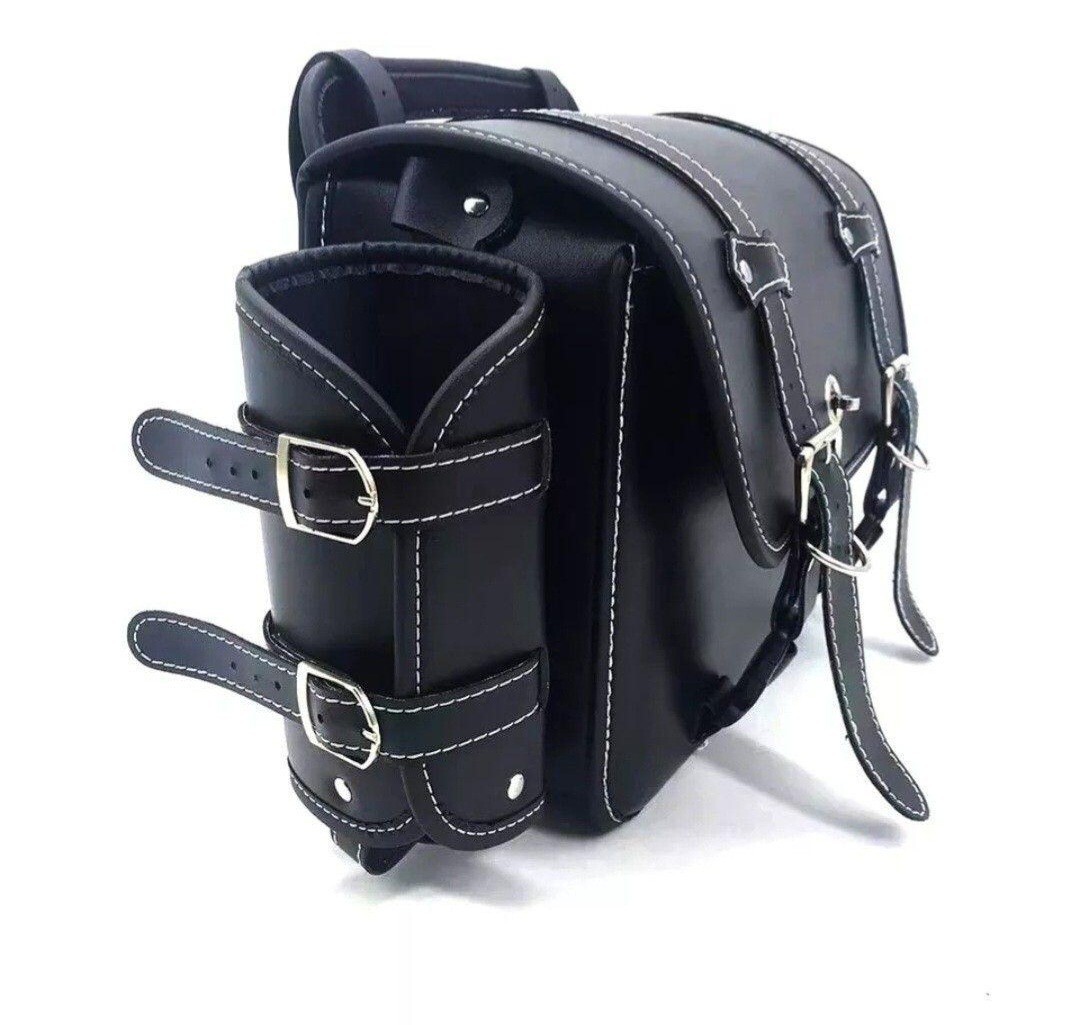 【未使用】レブル 汎用 サイドバッグ 南京錠 ドリンクホルダー付き ハーレー他 No110の落札情報詳細 - Yahoo!オークション落札価格検索 オークフリー