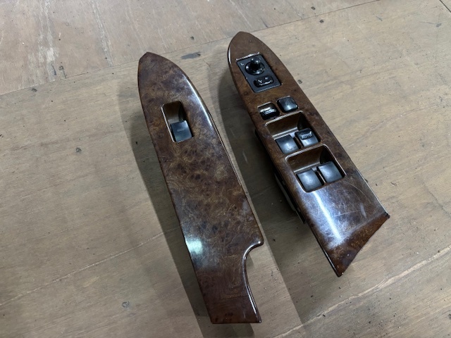 【傷や汚れあり】maMJ★H10★日産★Y33グロリア★純正★パワーウインドウスイッチ 運転席助手席2個セット 木目調グランツーリスモ/MY33/NISSAN/部品取り車の落札情報詳細 ...