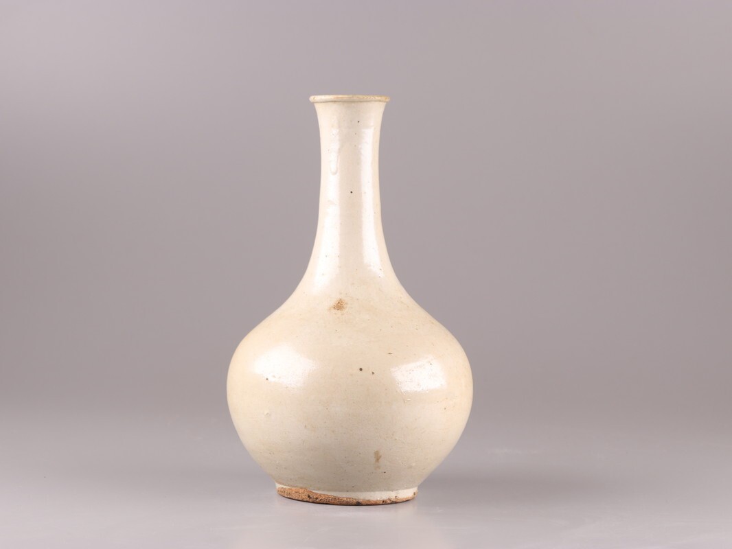 【やや傷や汚れあり】古美術 朝鮮古陶磁器 李朝 白磁 花瓶 時代物 極上品 初だし品 D4273の落札情報詳細 - Yahoo!オークション ...