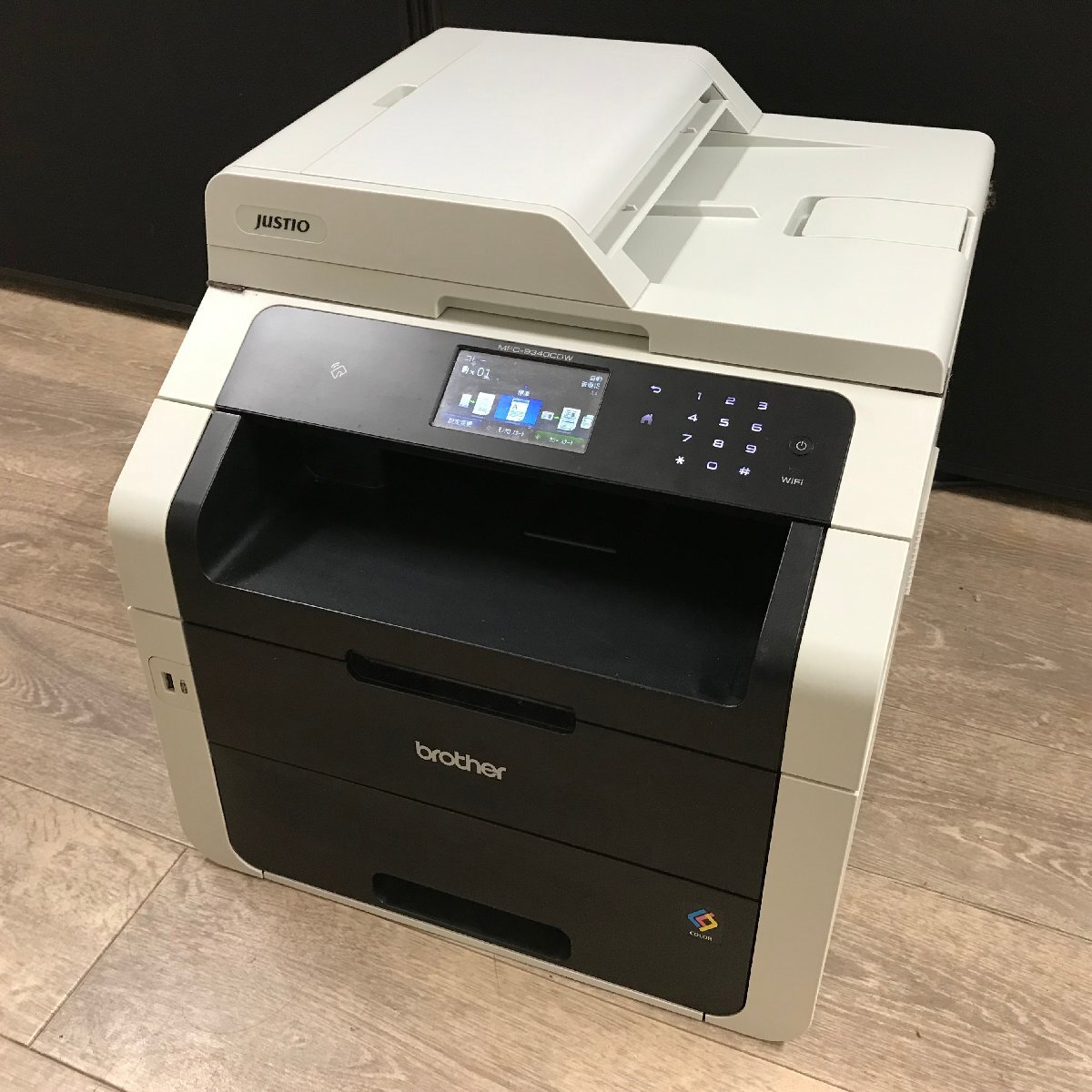 【傷や汚れあり】brother ブラザー カラーレーザー複合機 MFC-9340CDW A4 レーザープリンター 印刷枚数4210枚 動作品 ...