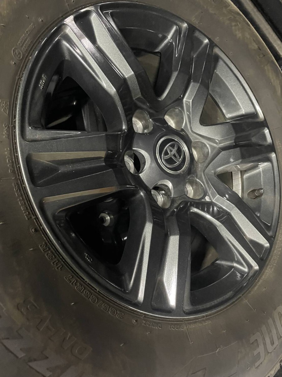 【目立った傷や汚れなし】☆ハイラックス ブリヂストン DM-V3 265/65R17の落札情報詳細 - Yahoo!オークション落札価格検索 ...