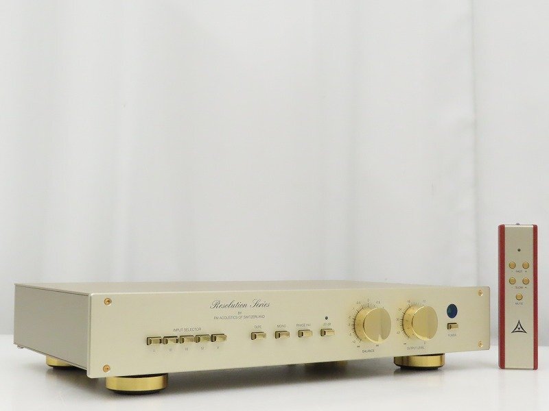 【目立った傷や汚れなし】 【名機】FM Acoustics FM255 MKIIR プリアンプ FMアコースティックス 正規品(FM411 ...