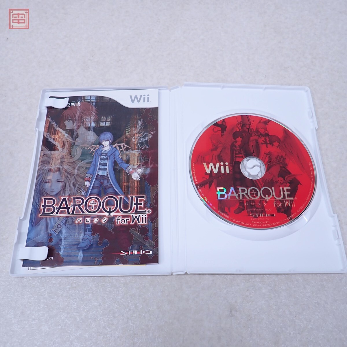 【やや傷や汚れあり】動作保証品 Wii バロック for Wii BAROQUE スティング STING 箱説付【PPの落札情報詳細 ...