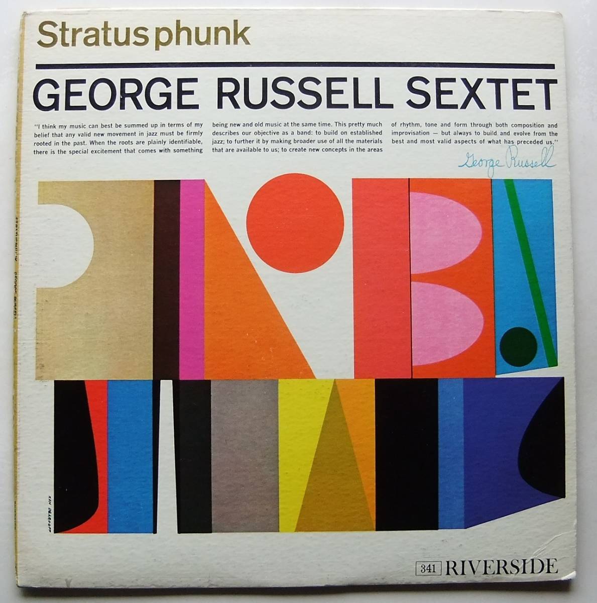 【やや傷や汚れあり】米 GEORGE RUSSELL SEXTET/STRATUSPHUNK/RIVERSIDE OJC-232 の落札情報 ...