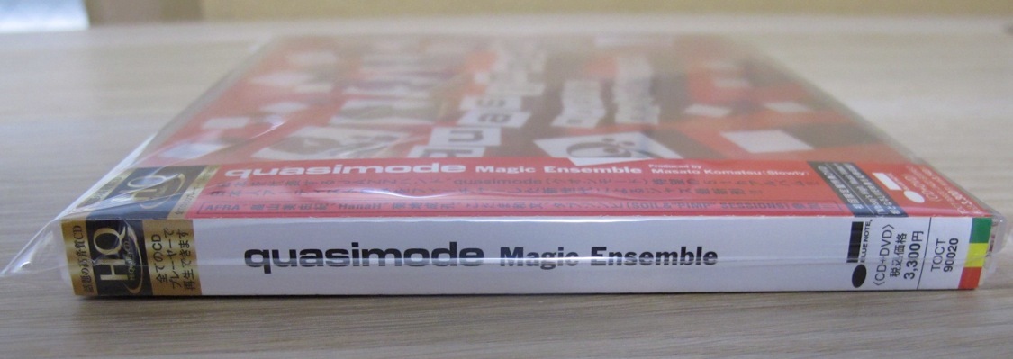 【やや傷や汚れあり】quasimode - Magic Ensemble 帯付きCD + DVD (2011年 / EMI / BLUE NOTE) (AFRA / 畠山美由紀 / ダブゾンビ ...