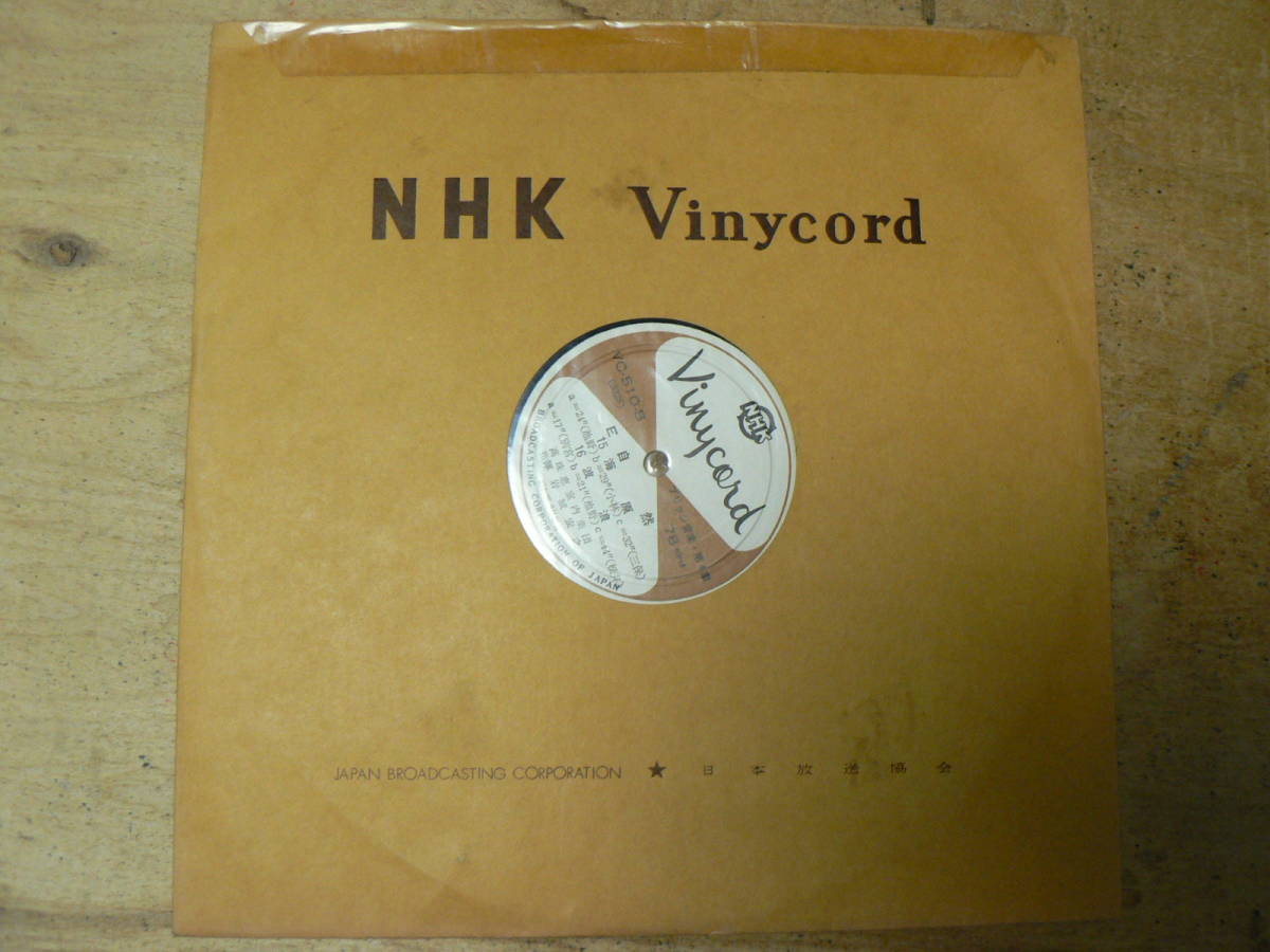 【やや傷や汚れあり】LP NHK 日本放送協会 VINYCORD ブリッジ音楽 第4集 自然/河 海原 波浪/池野 小林他/岩城宏之指揮の落札情報詳細 - ヤフオク落札価格検索 オークフリー