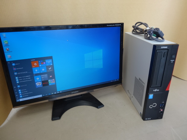 ★FUJITSU ESPRIMO FMVD12010 D583/K i5-4590 3.30GHz HDD/500GB Win10★②の落札 ...