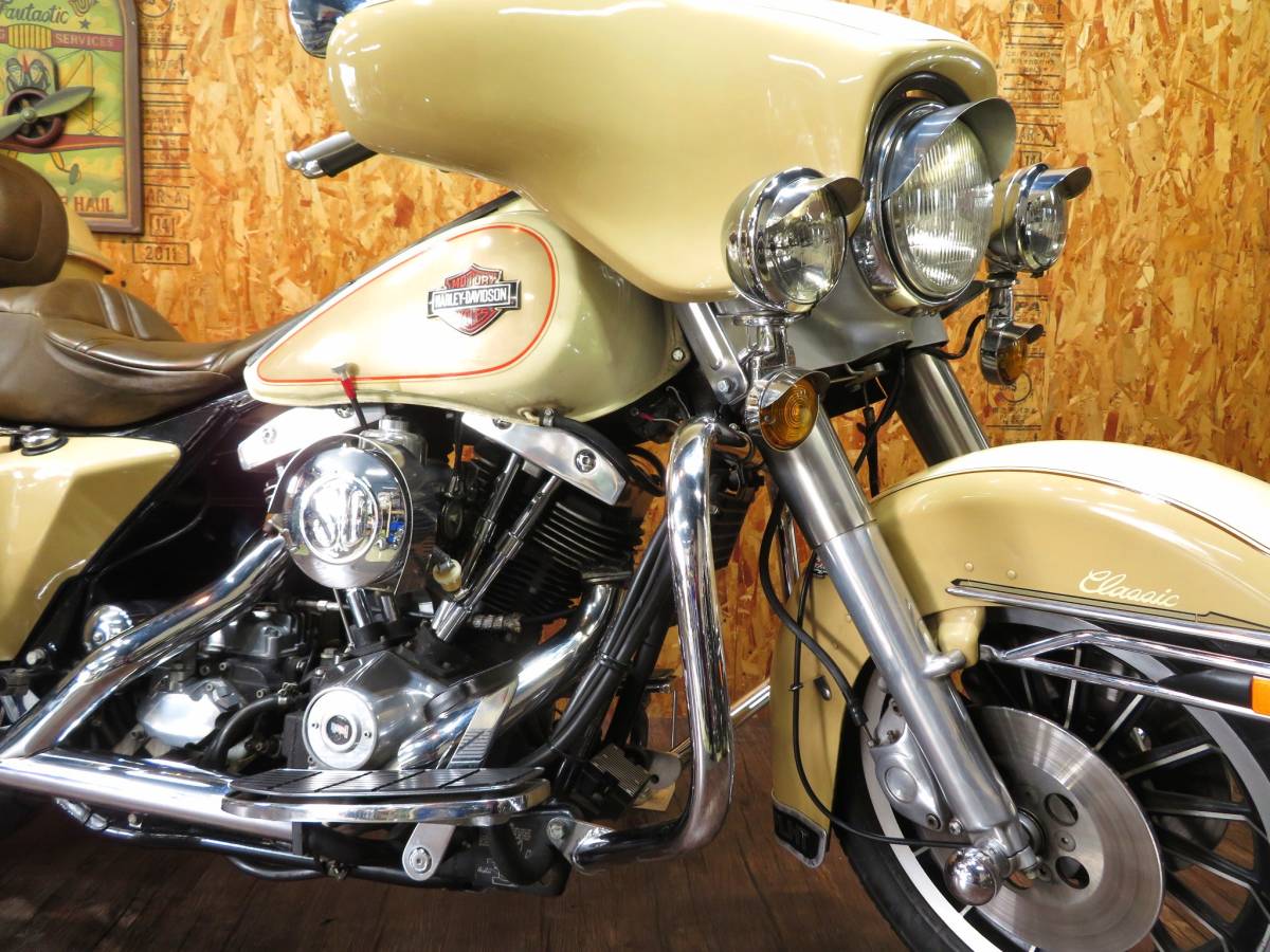 【動画付】車検：令和2年9月まで 国内物 ショベル FLHTC 1340 / EL FL FLH FLHT FLT FX FXE 1200 ...