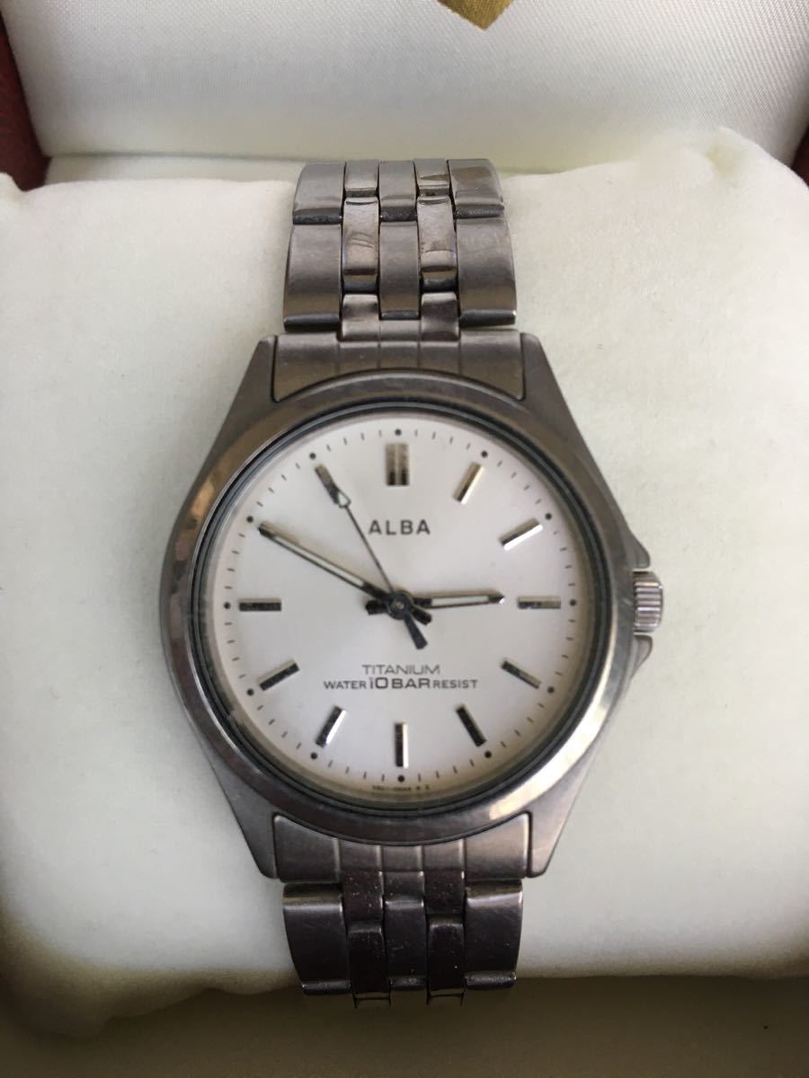 ALBA V501-0BC0 TITANIUM の落札情報詳細| ヤフオク落札価格情報 オークフリー