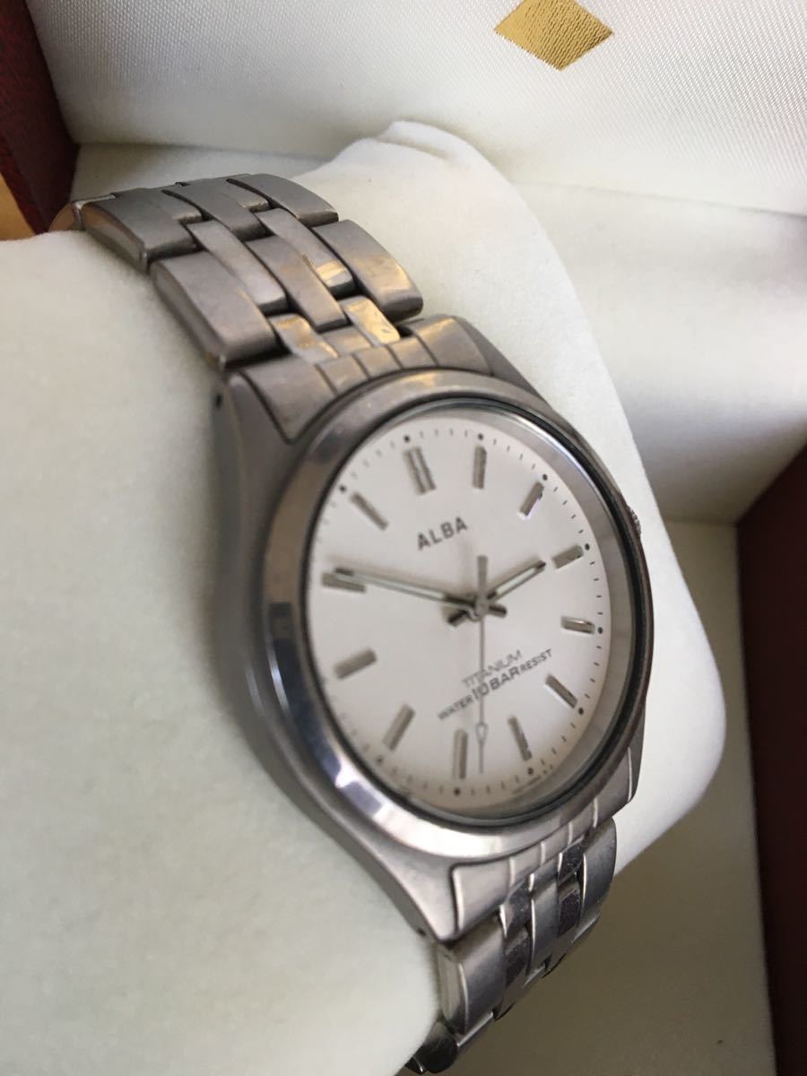 ALBA V501-0BC0 TITANIUM の落札情報詳細| ヤフオク落札価格情報 オークフリー