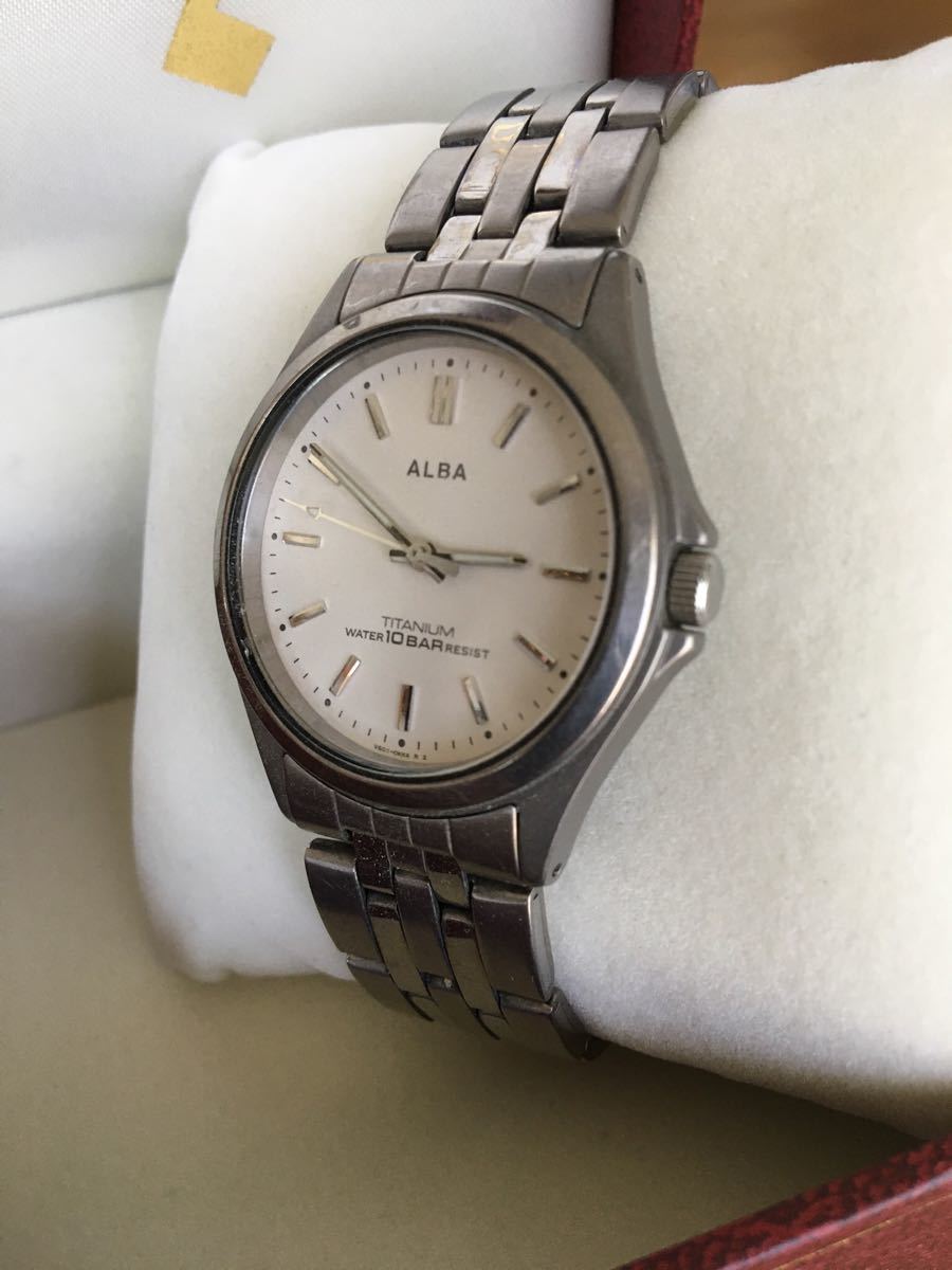 ALBA V501-0BC0 TITANIUM の落札情報詳細| ヤフオク落札価格情報 オークフリー