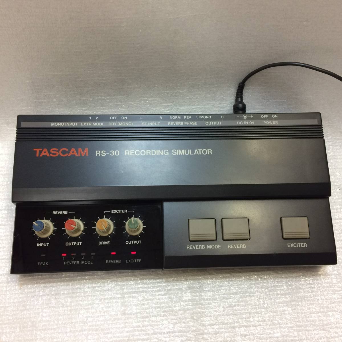 TASCAM RS-30 RECORDING SIMULATOR ☆ タスカム レコーディング シミュレーター ☆ レコーディング リバーブ ...