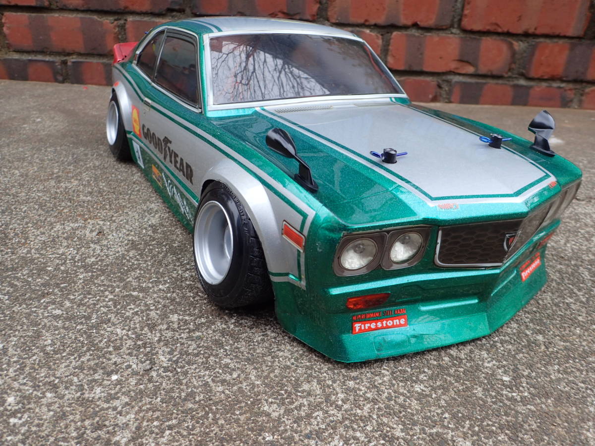 鉄チン!!旧車!!サバンナRX-3(電飾付き)!!Street jam!!OTA-R31!!メカ、プロポ付き!!OPパーツ多数!!100円 ...