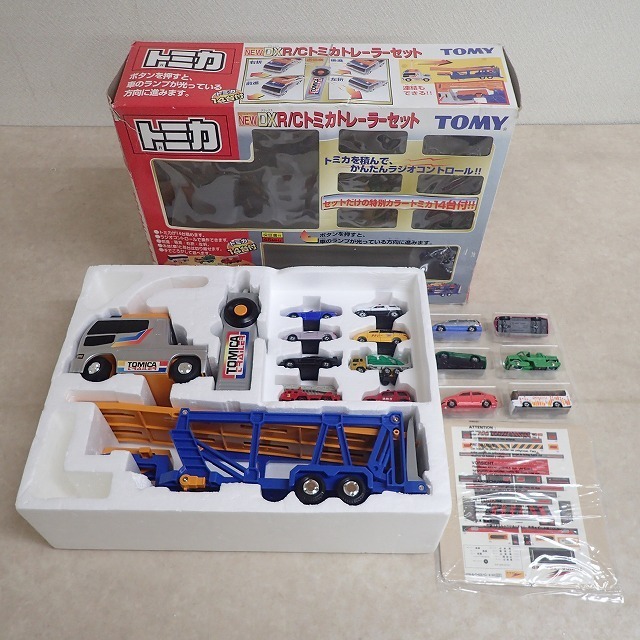 トミカ NEW DX R/C トミカトレーラーセット トミー 欠品/難有り 未検品 ジャンク【40の落札情報詳細 - ヤフオク落札価格検索 オークフリー
