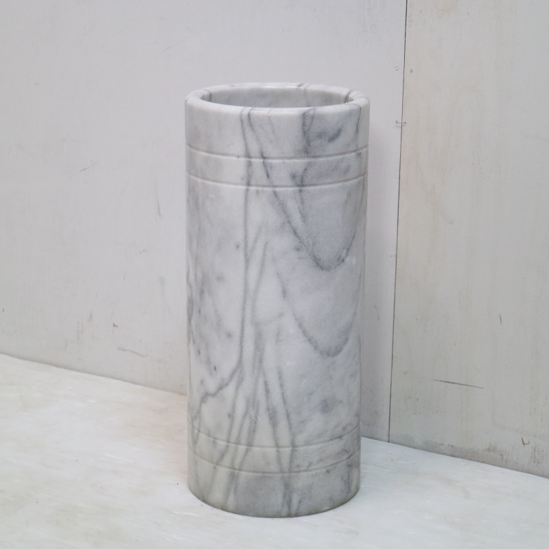 大理石 傘立て アンブレラスタンド 高さ45.5cm 重さ約14.3kg 玄関収納 インテリア ☆ZA294の落札情報詳細 - Yahoo ...