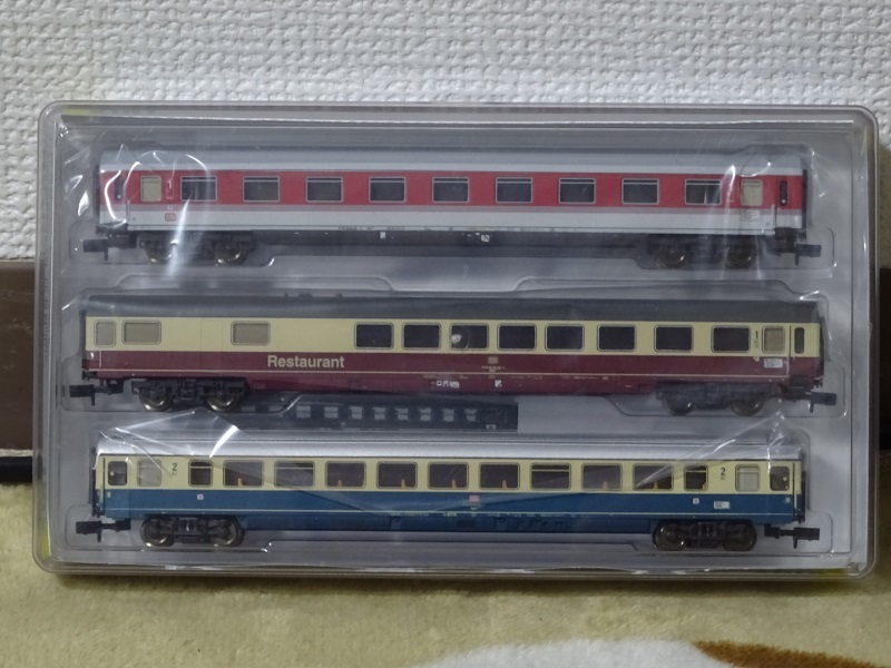 MINITRIX 15682 "EC40 Moliere" 3両セットの落札情報詳細 - ヤフオク落札価格検索 オークフリー