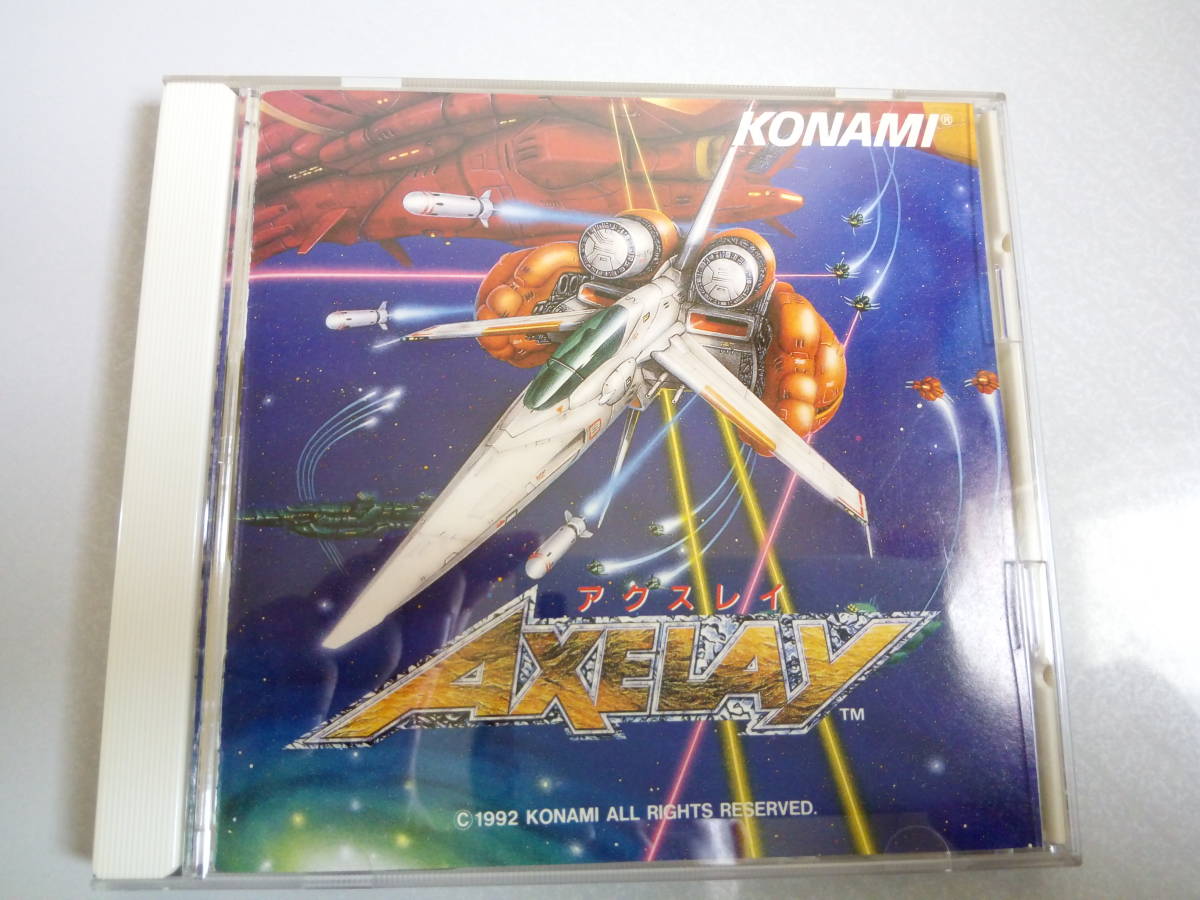 KONAMI アクスレイ AXELAY オリジナルサントラ 盤面良好 ワンオーナー中古CDの落札情報詳細 - Yahoo!オークション落札価格 ...