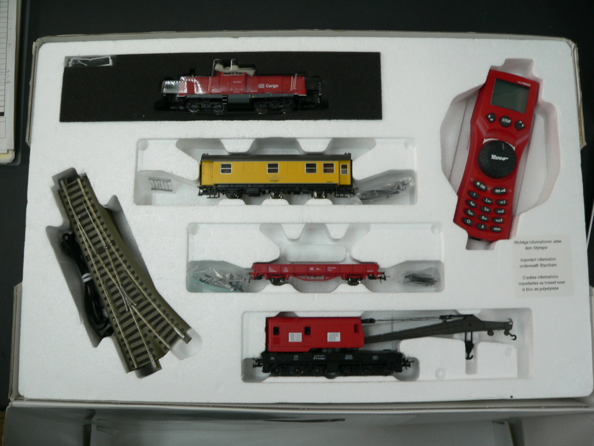 *もけいや松原* ROCO 41351 DB BR212＆救援クレーン列車 デジタルスタートセット（マルチマウス付属） 新品同様品の落札情報 ...