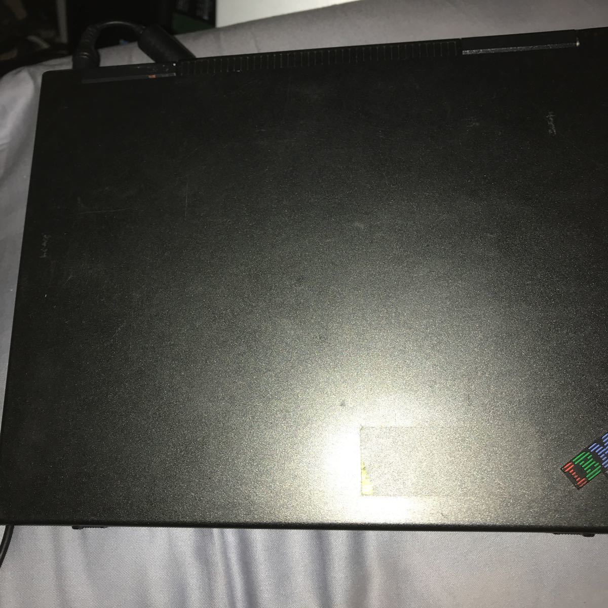 IBM Thinkpad 240Z 81J pen3 600MHz メモリー 196MB HDD40GB(日立1.8インチ) ACアダプタ ...