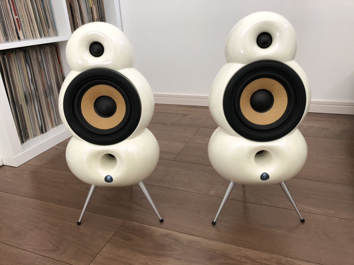 SCANDYNA MINI POD Speaker スキャンダイナ ミニポッド スピーカー white 白 の落札情報詳細 - ヤフオク落札価格検索 オークフリー