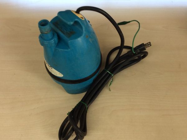 A03-073-1207-98 新ダイワ 水中ポンプ SP152 モーター保護 装置内装 全場程MAX.9.5m 吐出し量MAX90㍑/min ...