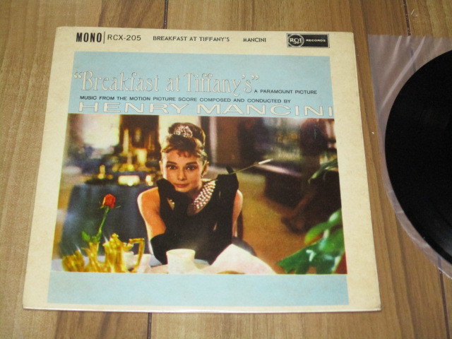BREAKFAST AT TIFFANY'S ティファニーで朝食を 英EP ムーン・リバー 他 ヘンリー・マンシーニ HENRY ...