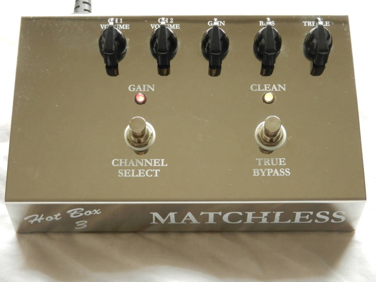 MATCHLESS★Hot Box 3★の落札情報詳細 - ヤフオク落札価格検索 オークフリー