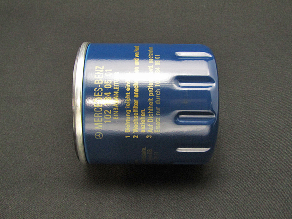 【新品】★ ベンツ純正品 M102/M103用 エンジンオイルフィルター（A1021840501） BENZ W201/W124/W140 ...