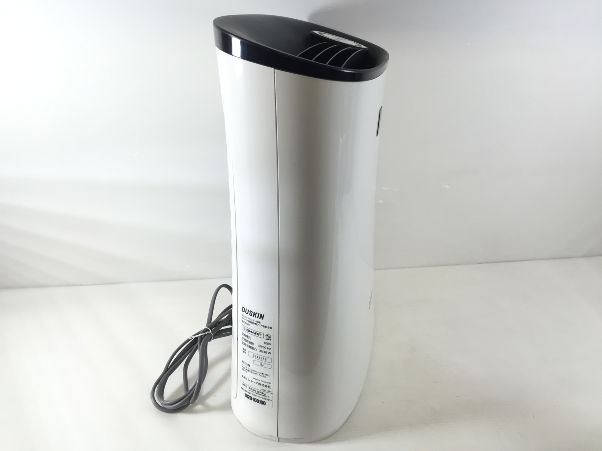 DUSKIN ダスキン SHARP シャープ PSP3 プラズマクラスター搭載 空間清浄機 クリア空感 小型 空気清浄機 脱臭 集塵 ホワイト T01031-1Kの落札情報詳細 - Yahoo ...