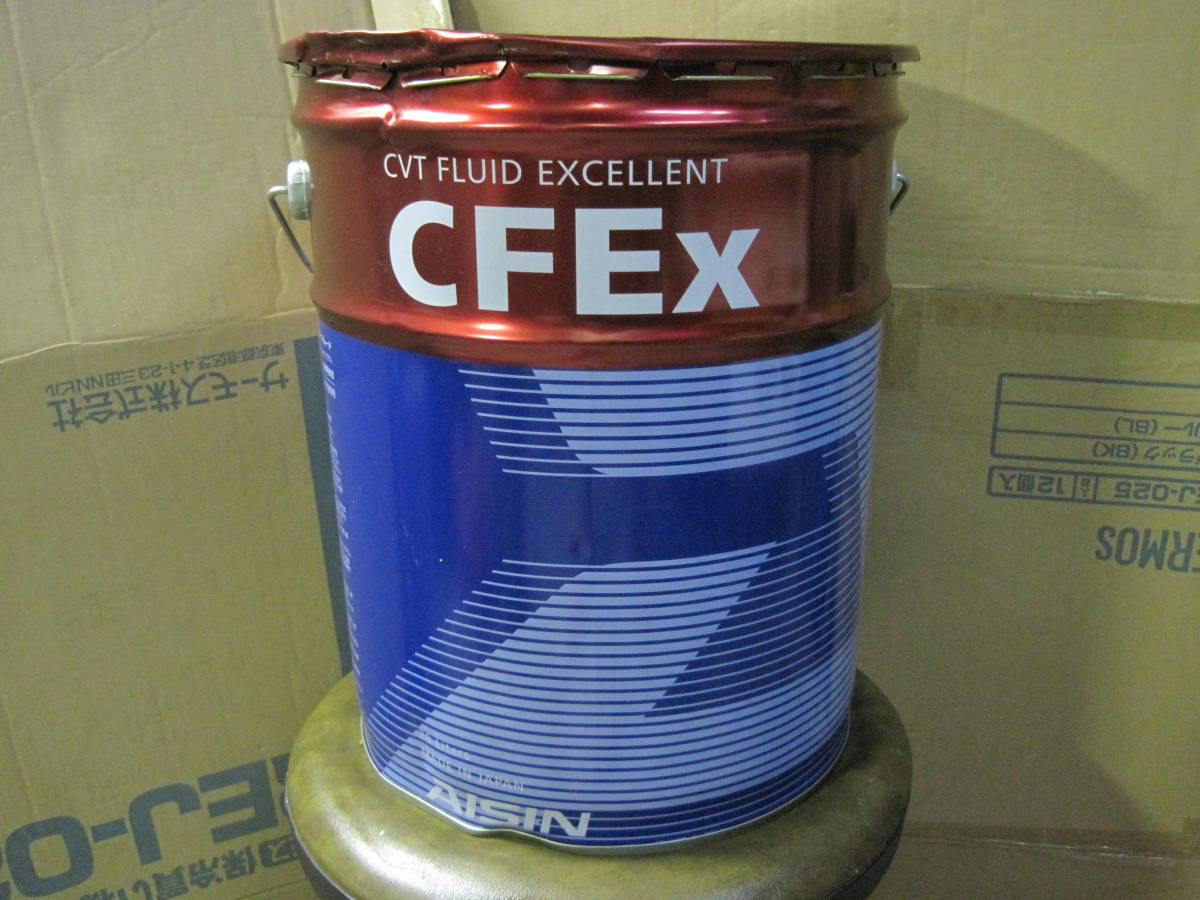 【新品】AISIN精機製高性能 CVTフルード CFEx 20L CVT オイル FLUID EXCELLENT ペール缶 アイシンの落札情報詳細 - Yahoo!オークション落札価格検索 ...