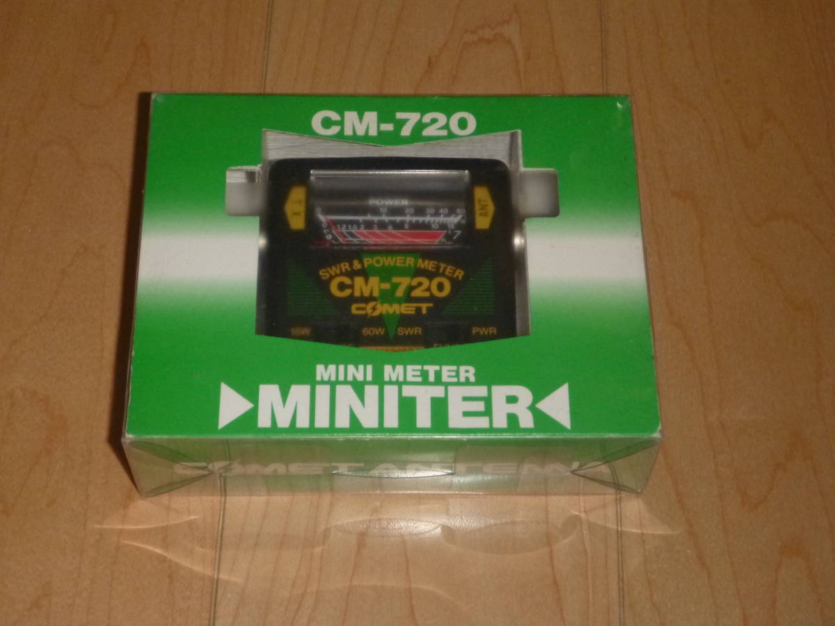 COMET SWR&POWER METER CM-720 144/430MHz 15W/60W MINITER コメット コンパクトSWRパワー計の落札情報詳細 - Yahoo!オークション ...