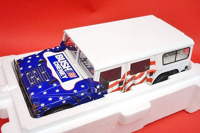 exoto エグゾト Thunder Trac 1/18 AM General AMゼネラル HUMMER ハマー ハンヴィー Bush ...