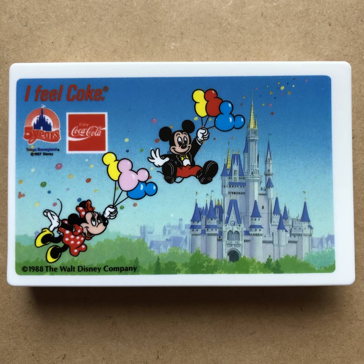 【目立った傷や汚れなし】ディズニー ミッキー・マウス / I FEEL COKE コカ・コーラ WALT DISNEY Mickey ...