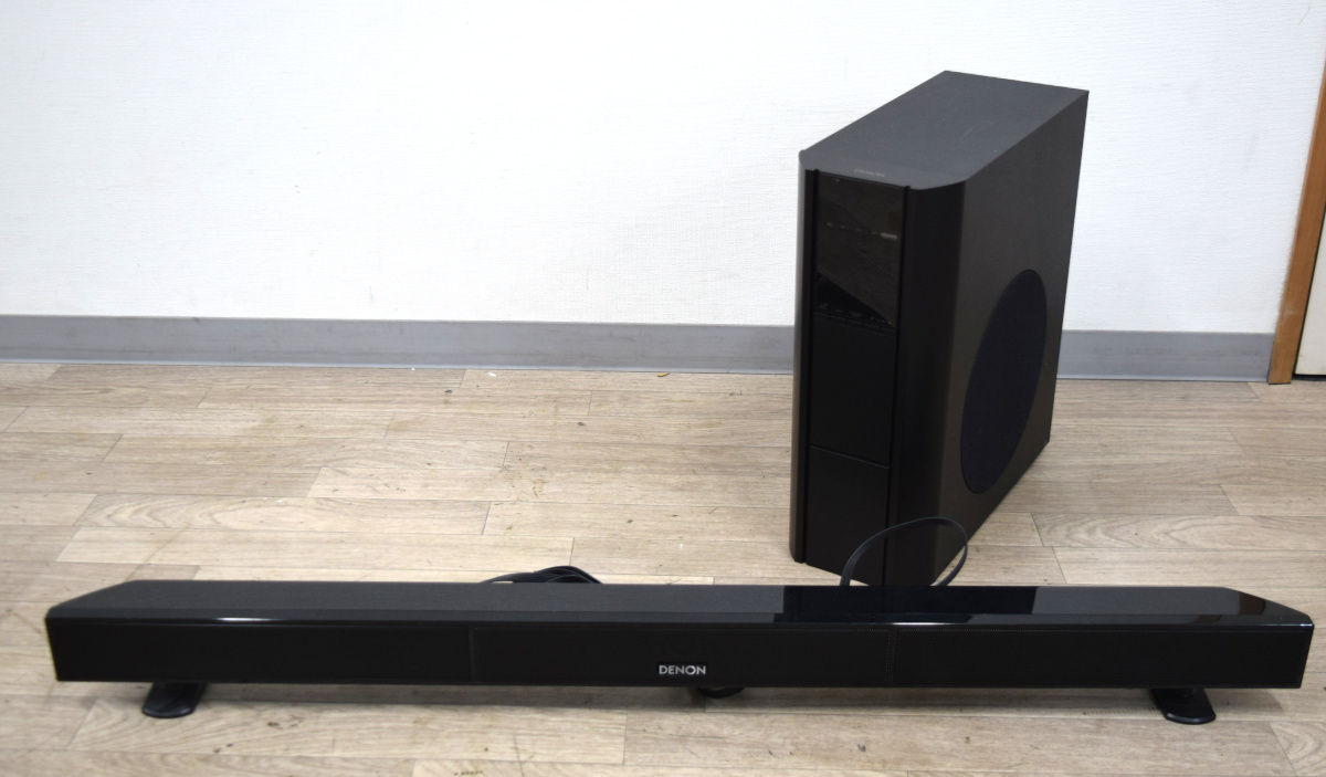 【S838】DENON デノン 2012年製 DHT-S412 ホームシアタースピーカー フロントスピーカー アンプ内蔵サブウーハー 動作確認済 中古の落札情報詳細 - Yahoo ...