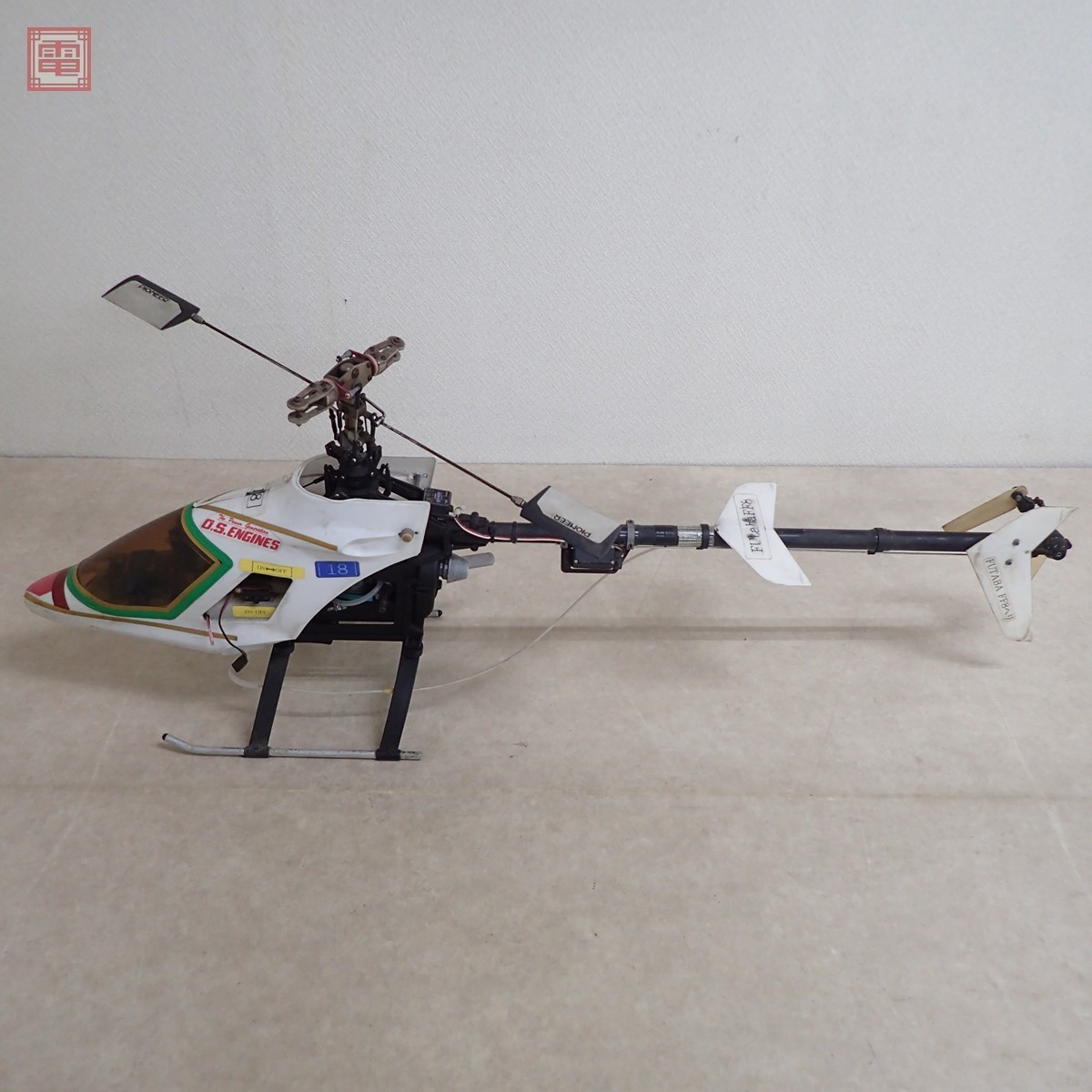 詳細不明 OS MAX 32 SX/GY401/R149DP/S9302/S9254等搭載 全長 約113cm RC ラジコン ヘリコプター パーツ取り用 未検品 ジャンク【80の落札情報詳細 ...