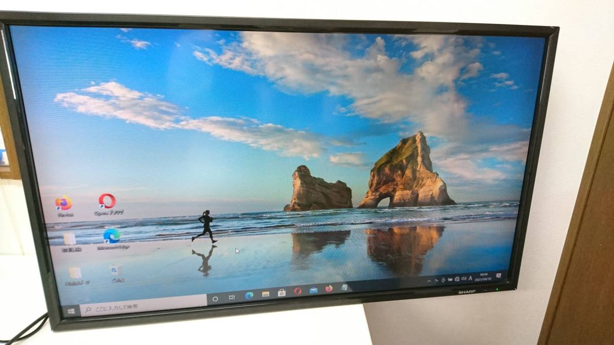 SHARP シャープ PN-E421 42型 大型液晶ディスプレイ フルHD（1920×1080）D-Subx1/HDMIx1 動作品の落札 ...
