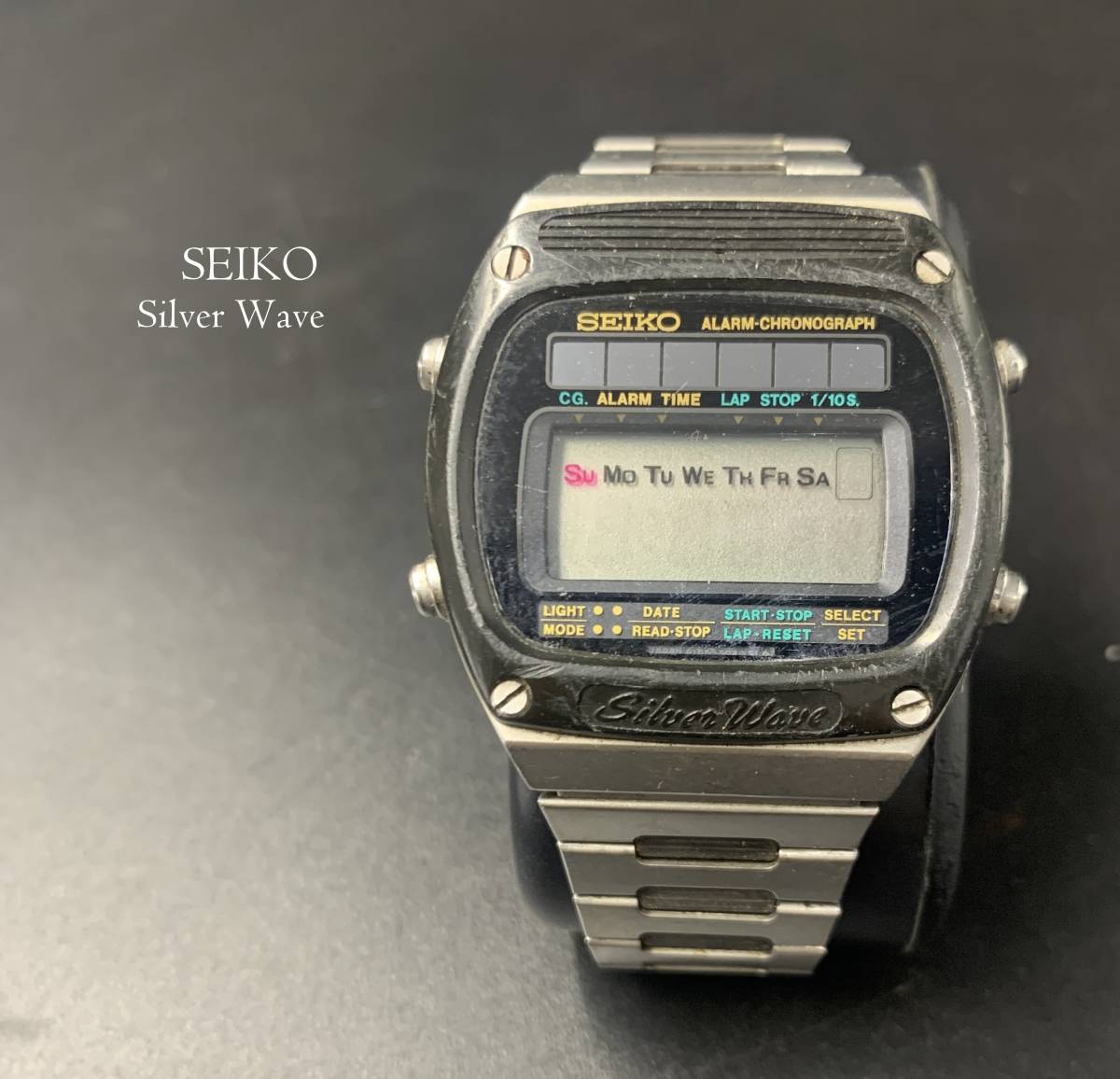 【SEIKO】セイコー シルバーウェーブ デジタル A156-5030 動作未確認 B108の落札情報詳細 - ヤフオク落札価格検索 オークフリー