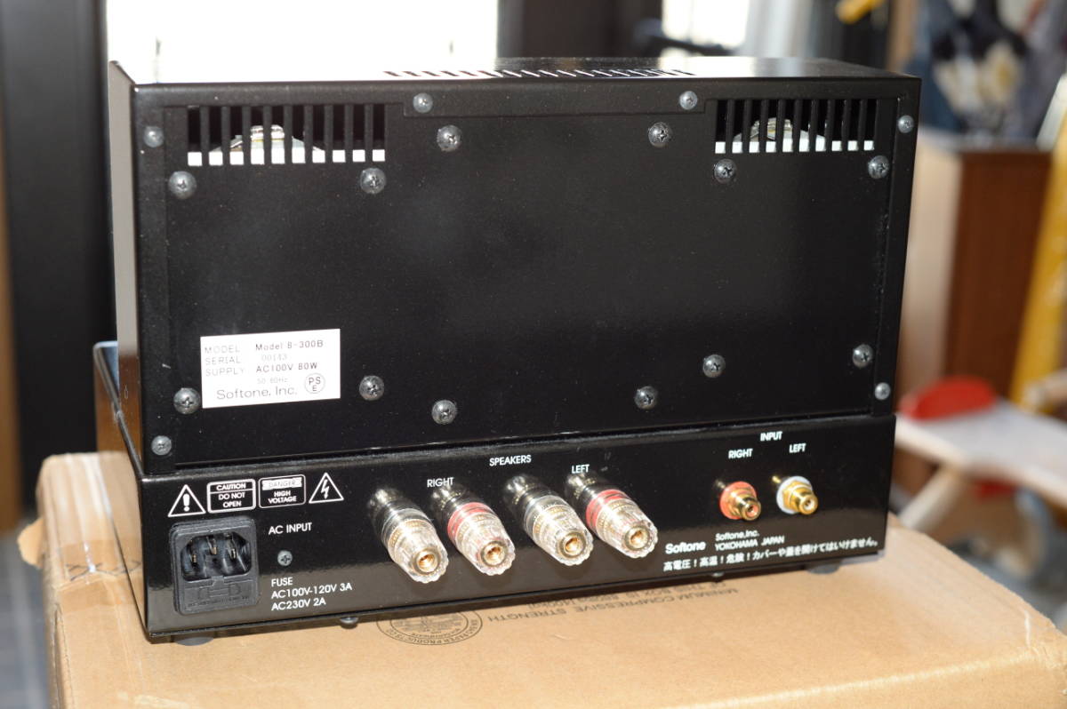 ☆☆☆ ソフトン製 Model-8 300Bシングルパワーアンプ 日本製・完動中古品 ☆☆☆の落札情報詳細 - Yahoo!オークション落札価格検索 オークフリー