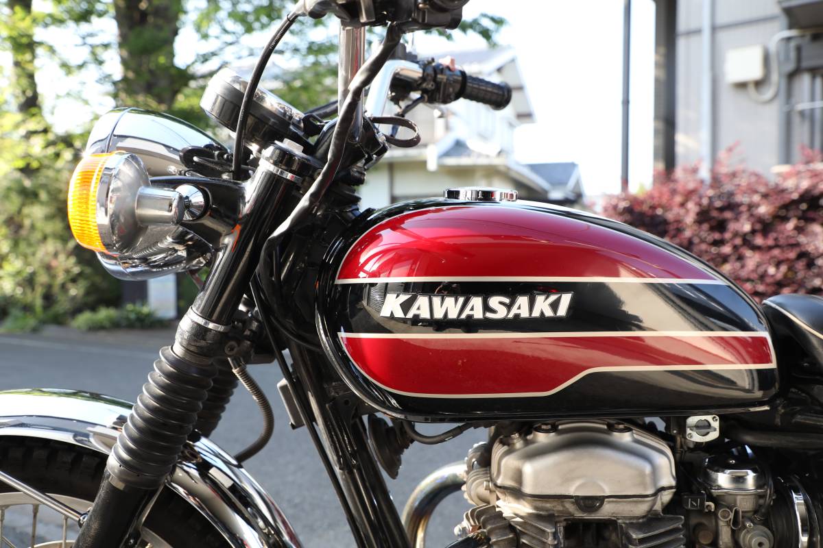 カワサキ W650 W3カスタム 2006年モデル【動画あり】POSH W1 マフラー ハンドル【検索用】W400 W800 メグロ W1 W1SA W3 650RSの落札情報詳細 ...
