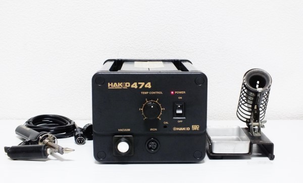 HAKKO はんだ吸取器 HAKKO 474 + こて部 HAKKO 815 + コテ台 セット の落札情報詳細| ヤフオク落札価格情報 オークフリー