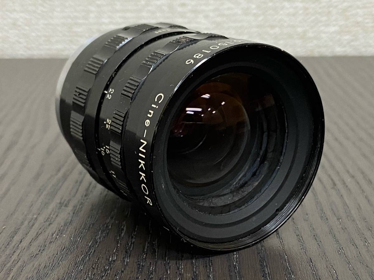 【ジャンク扱い】Cine-NIKKOR f=13mm 1:1.8 Nippon Kogaku シネ・ニッコール NIKON ニコン レンズの落札情報詳細 - Yahoo!オークション落札価格 ...