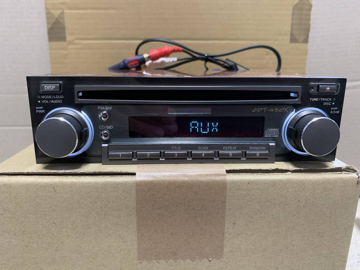 Sound Monitor CDT-450X・希少なAUX入力コード付属 （ECLIPSE）の落札情報詳細 - ヤフオク落札価格検索 オークフリー